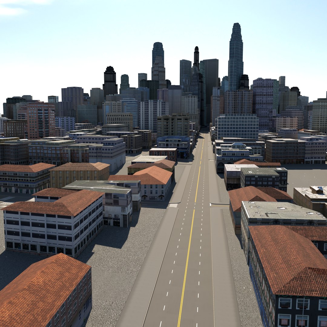 3D City 114 - TurboSquid 2327697