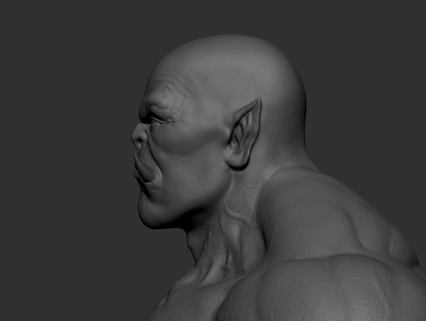 3D Model Orc Character Body - TurboSquid 1739051