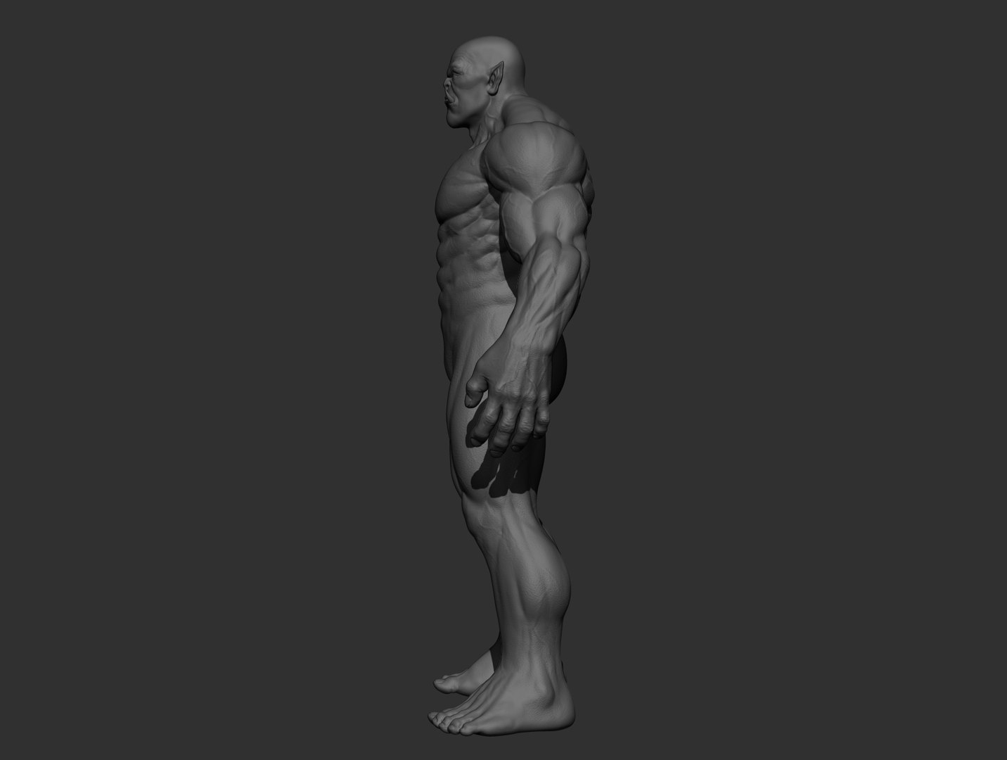 3D Model Orc Character Body - TurboSquid 1739051