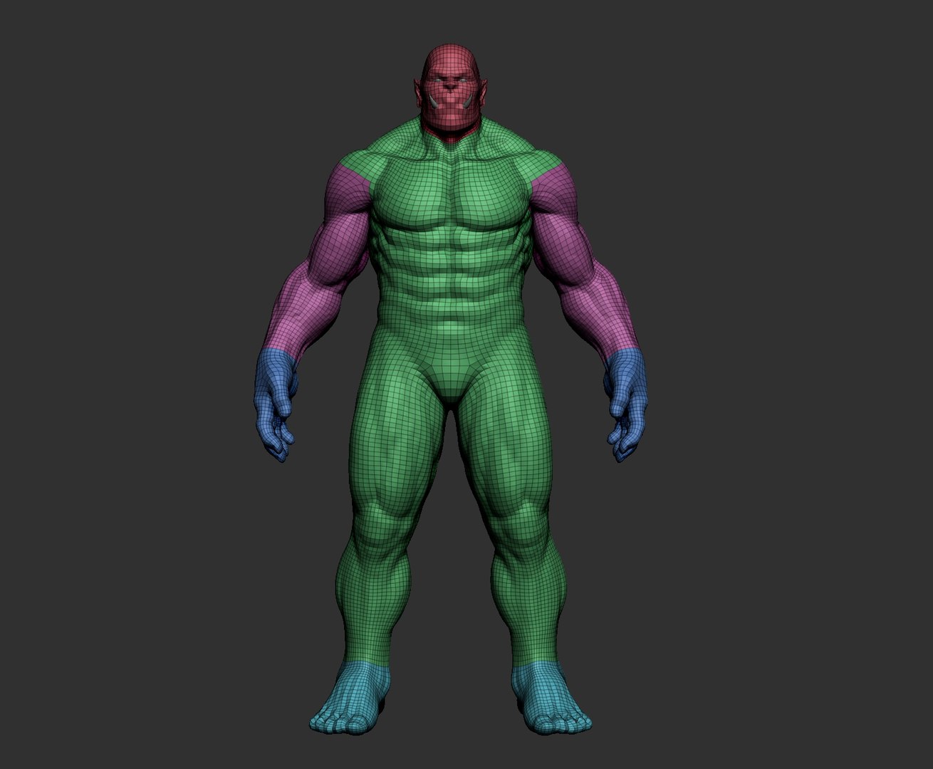 3D Model Orc Character Body - TurboSquid 1739051