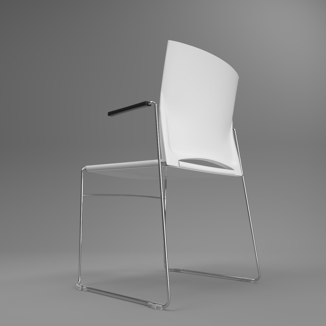 Interior rim web armchair 3D - TurboSquid 1278620