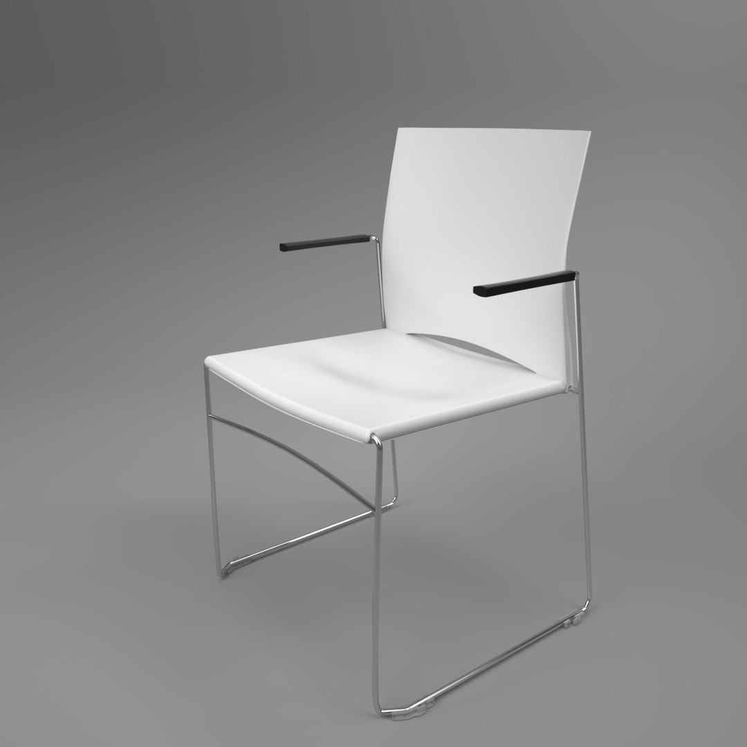 Interior rim web armchair 3D - TurboSquid 1278620