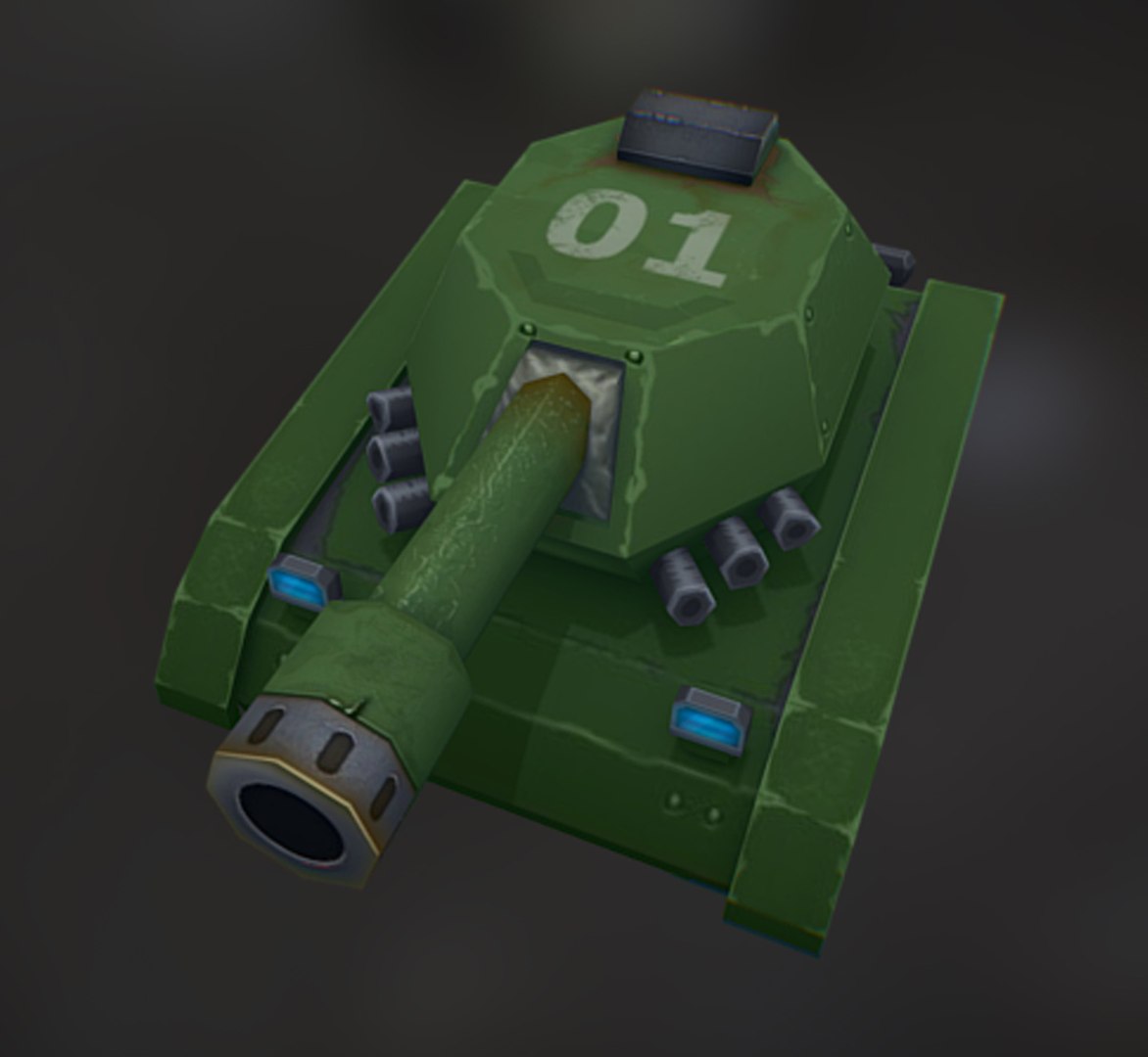 Tank 3d Max