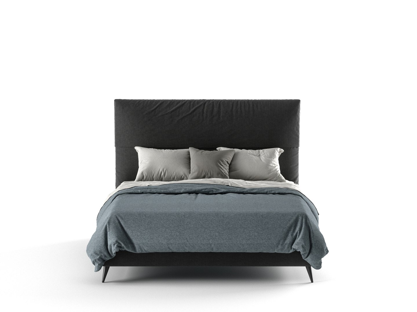 3D Bed 4k Scanned - TurboSquid 1577443