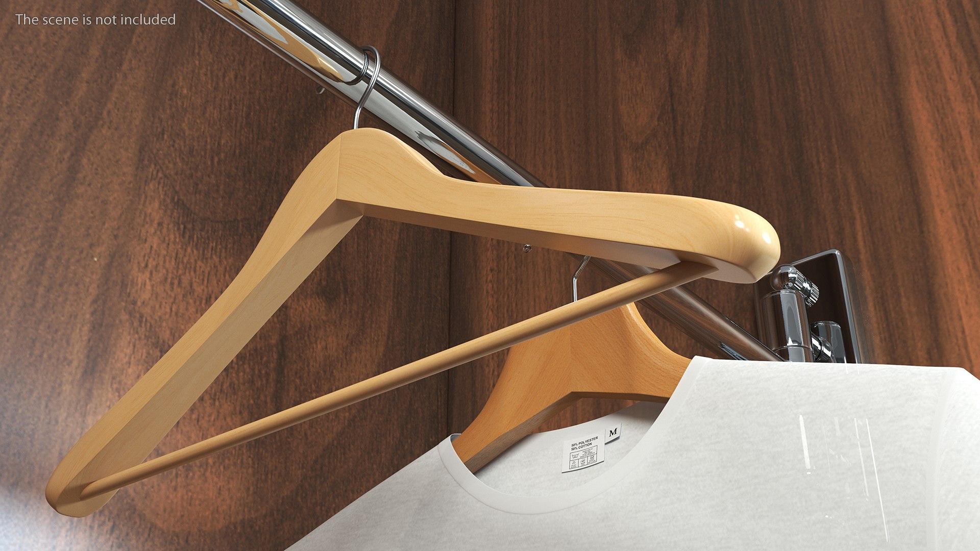 Wooden Coat Hanger 3D Model - TurboSquid 2140338