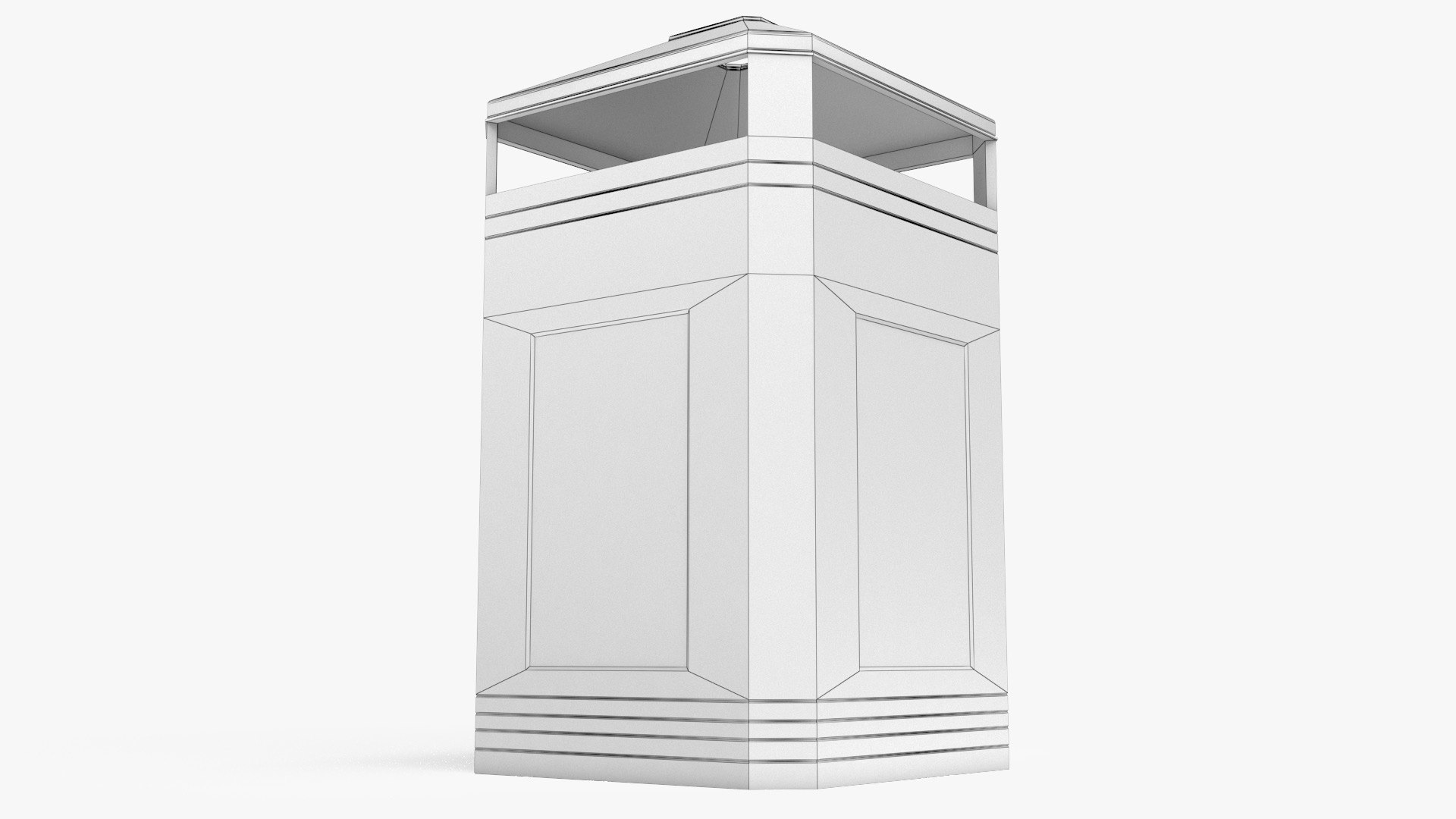 Trash Bin Pbr 3D Model - TurboSquid 1684106