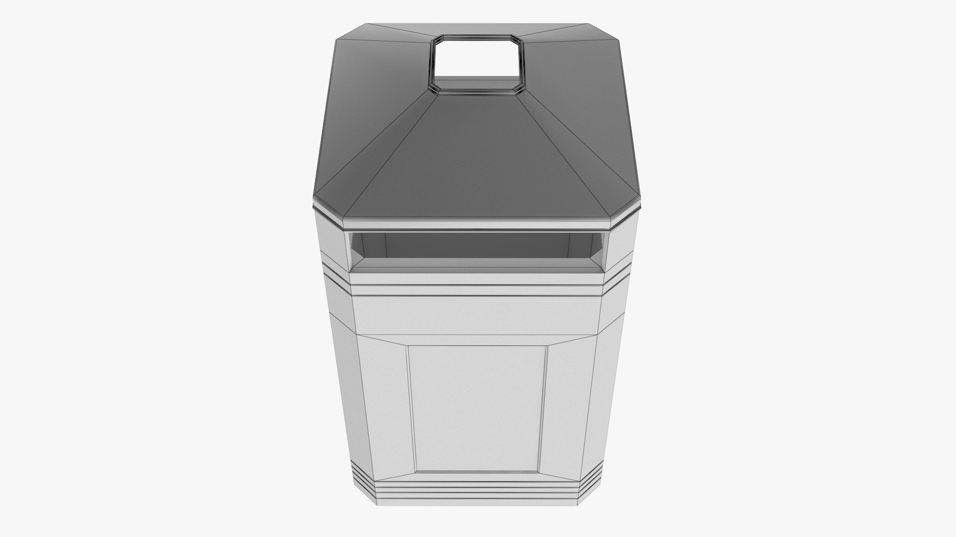 Trash Bin Pbr 3D Model - TurboSquid 1684106