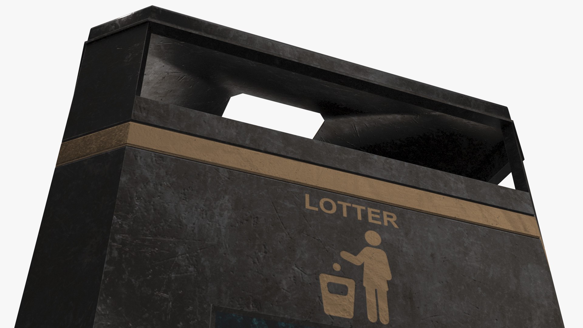 Trash Bin Pbr 3D Model - TurboSquid 1684106