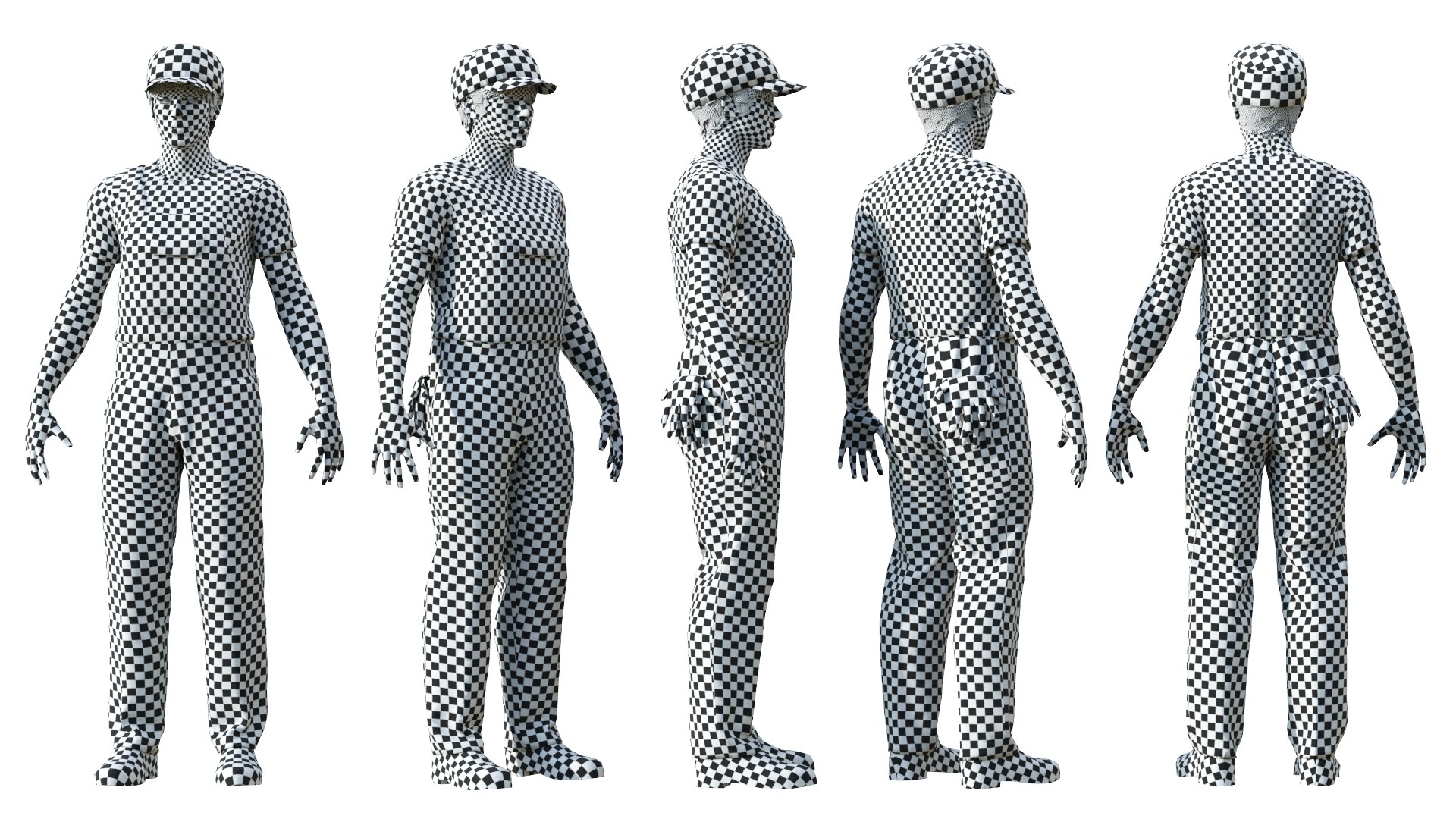 Worker model - TurboSquid 2116587