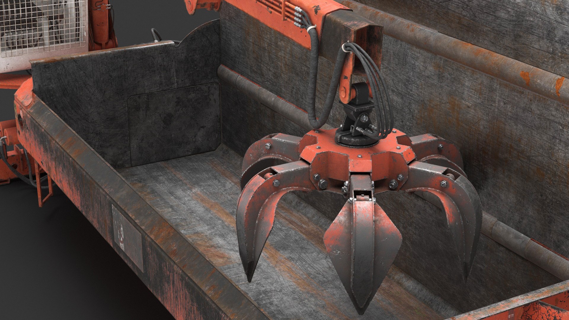 3D Portable Metal Baler Old - TurboSquid 2357053