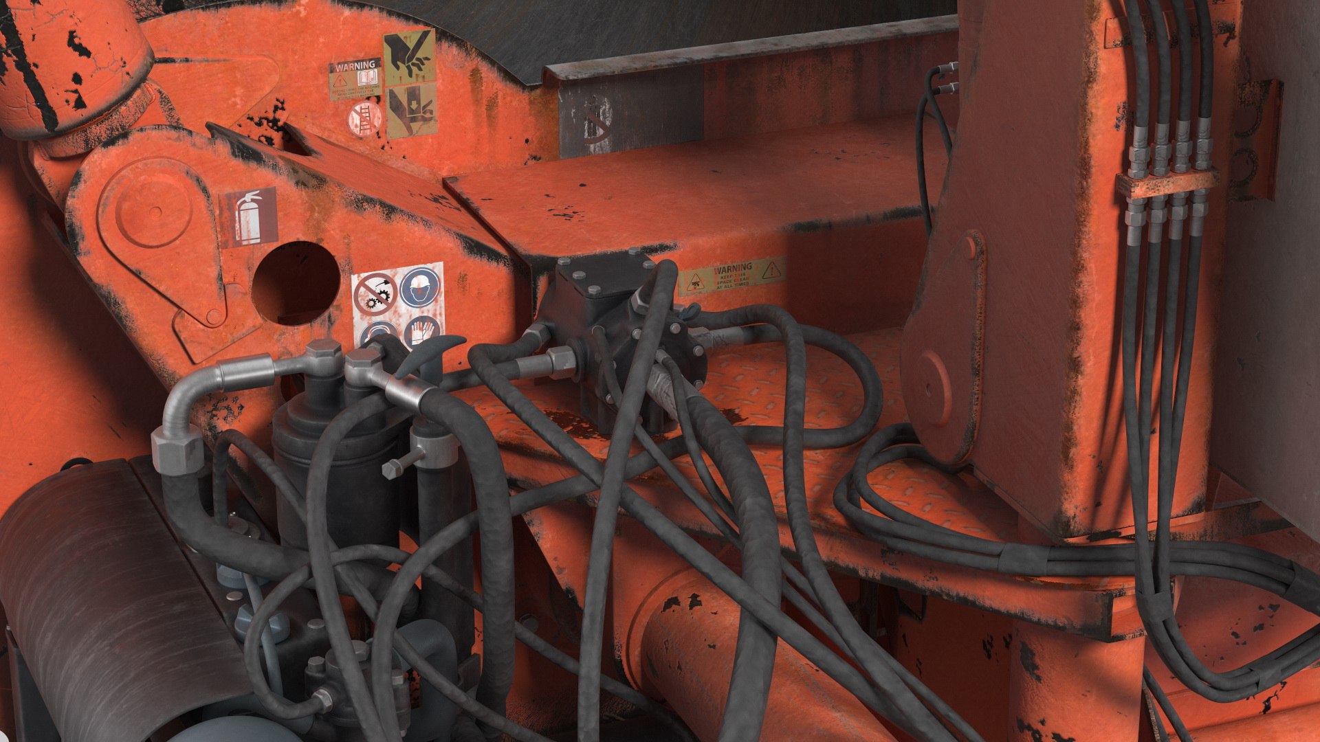 3D Portable Metal Baler Old - TurboSquid 2357053