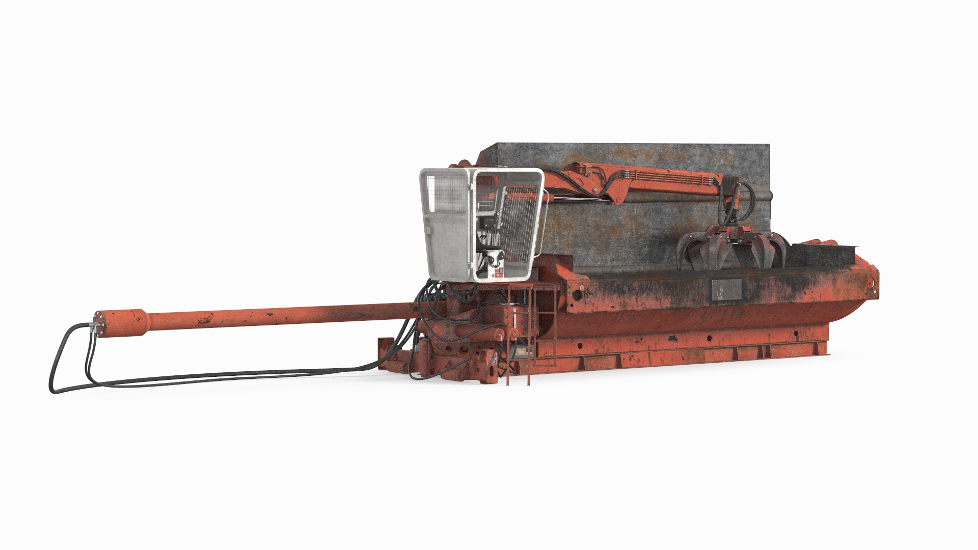 3D Portable Metal Baler Old - TurboSquid 2357053