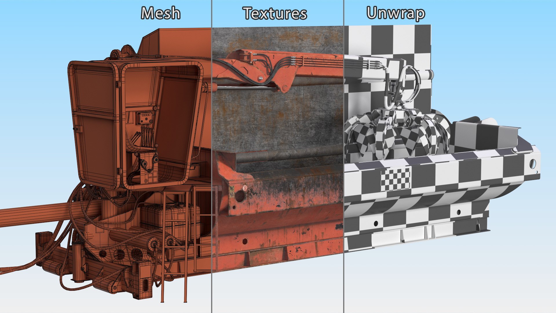 3D Portable Metal Baler Old - TurboSquid 2357053