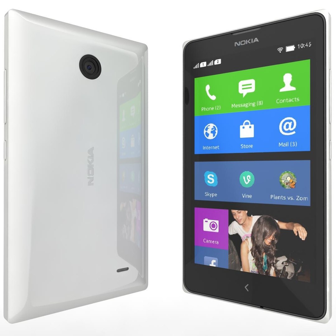 3ds max nokia x white
