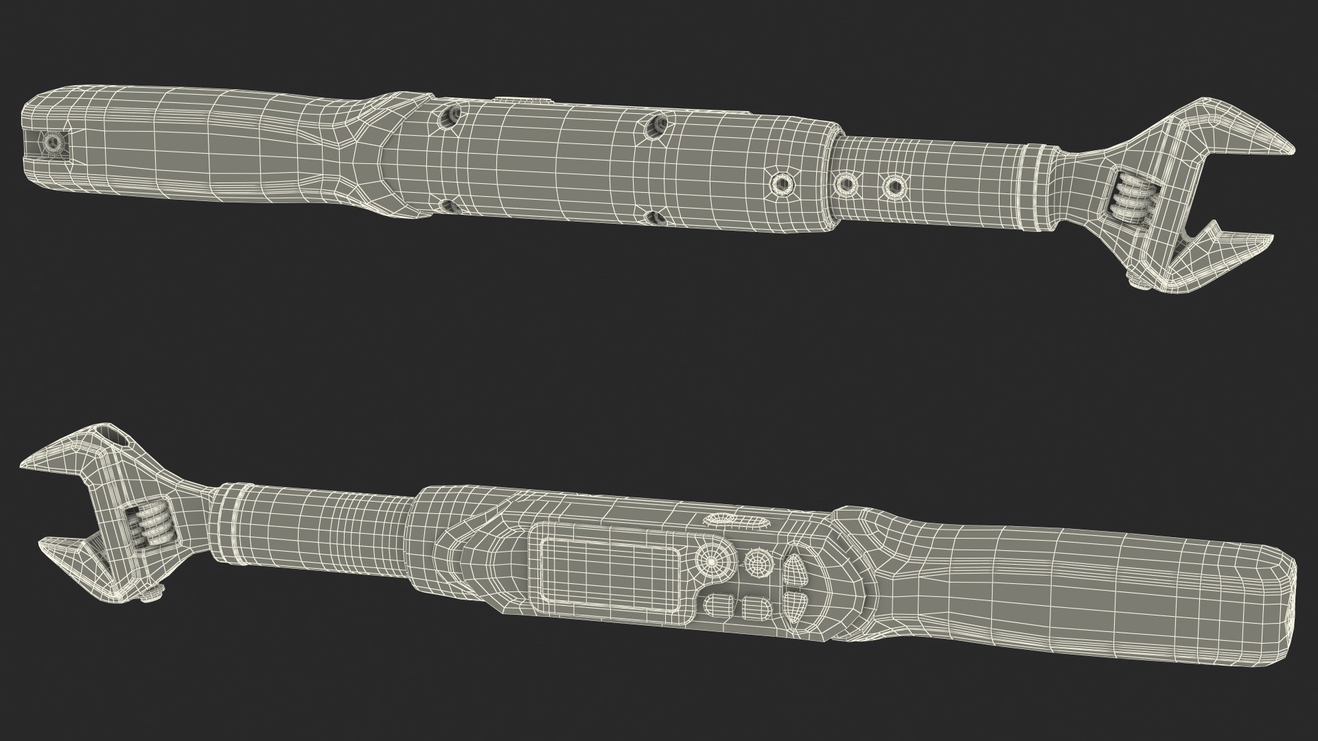 Digital Torque Wrench OFF 3D model - TurboSquid 1771467