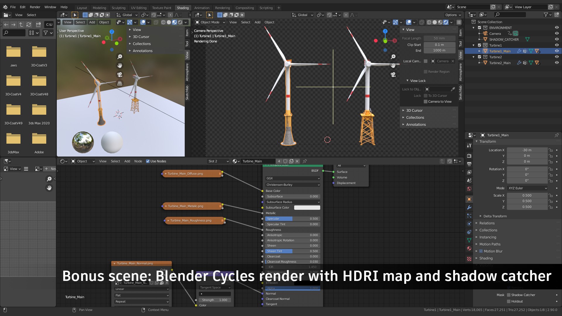 Offshore Wind Farm Model - TurboSquid 1998949