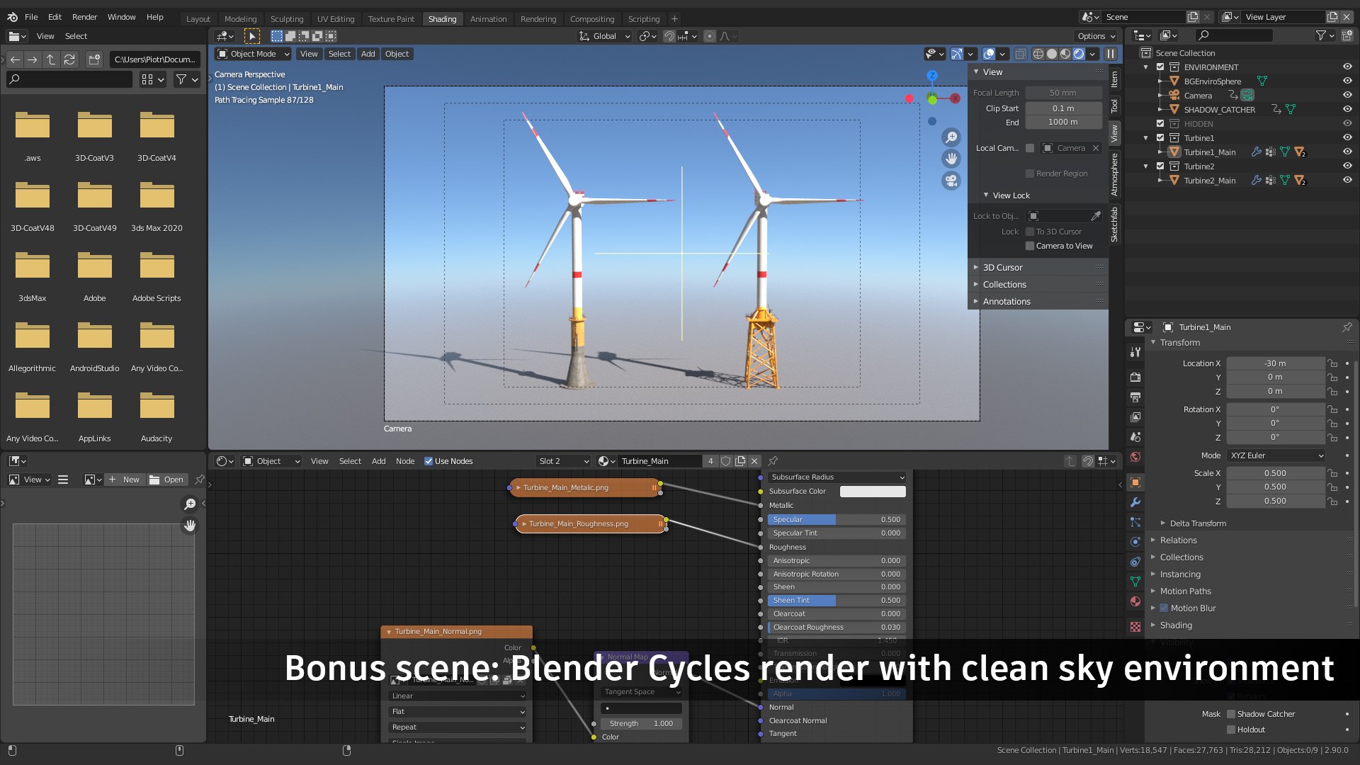 Offshore Wind Farm Model - TurboSquid 1998949
