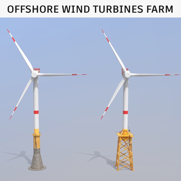 3D wind farm - TurboSquid 1575192