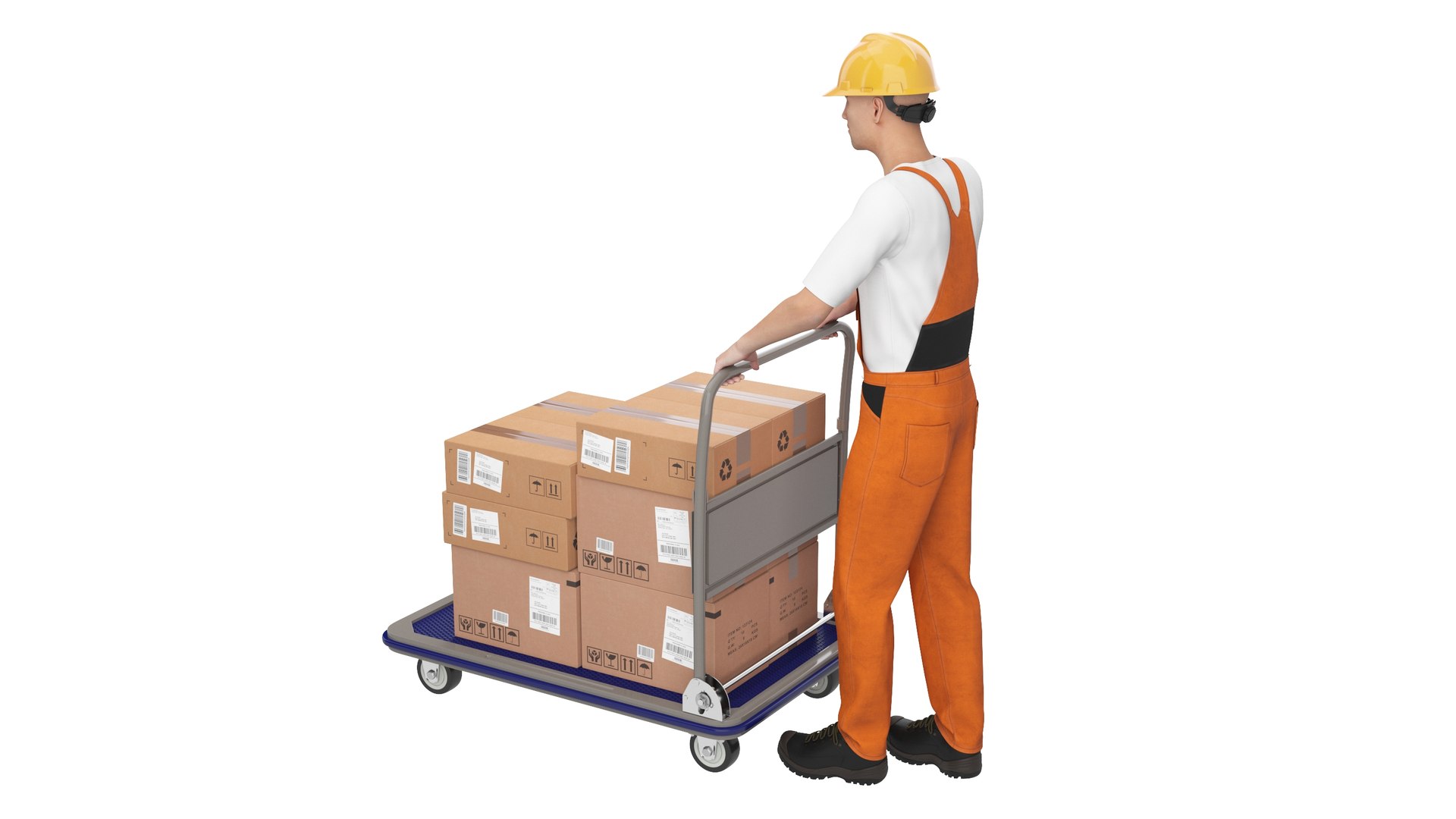 3D Model Warehouse Worker - TurboSquid 2017272