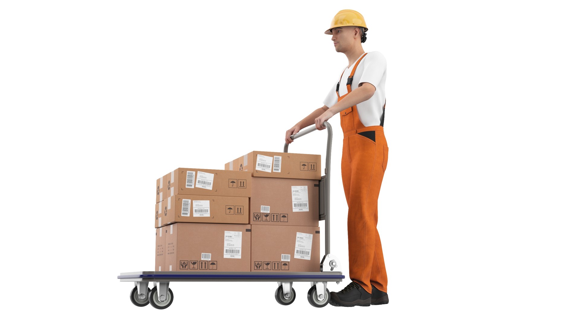 3D Model Warehouse Worker - TurboSquid 2017272