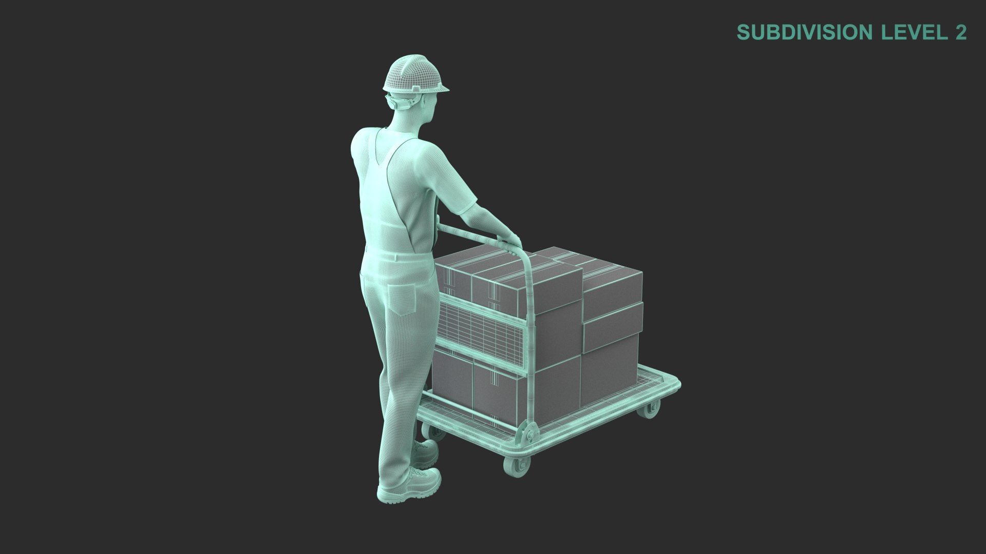 3D Model Warehouse Worker - TurboSquid 2017272