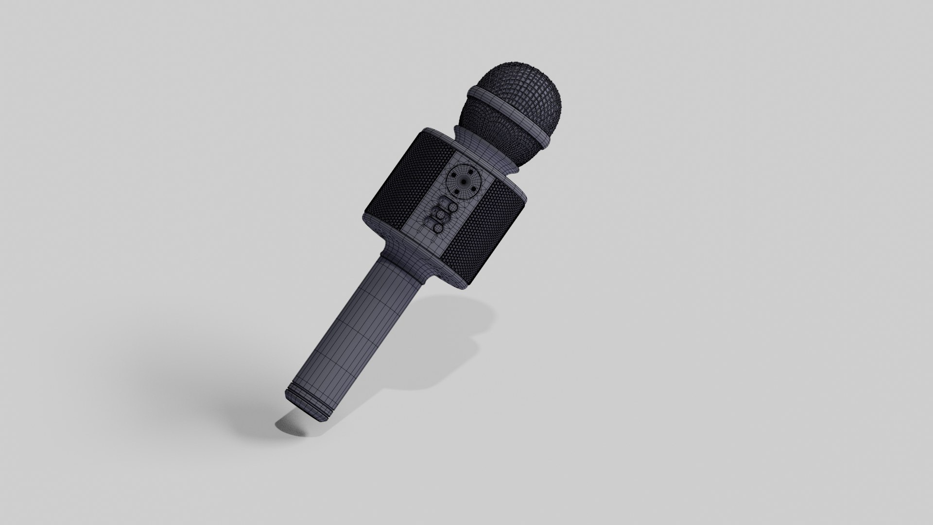 3D Model Gold Mic - TurboSquid 2014234