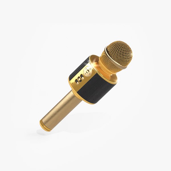 modelo 3d Gold Mic - TurboSquid 2014234