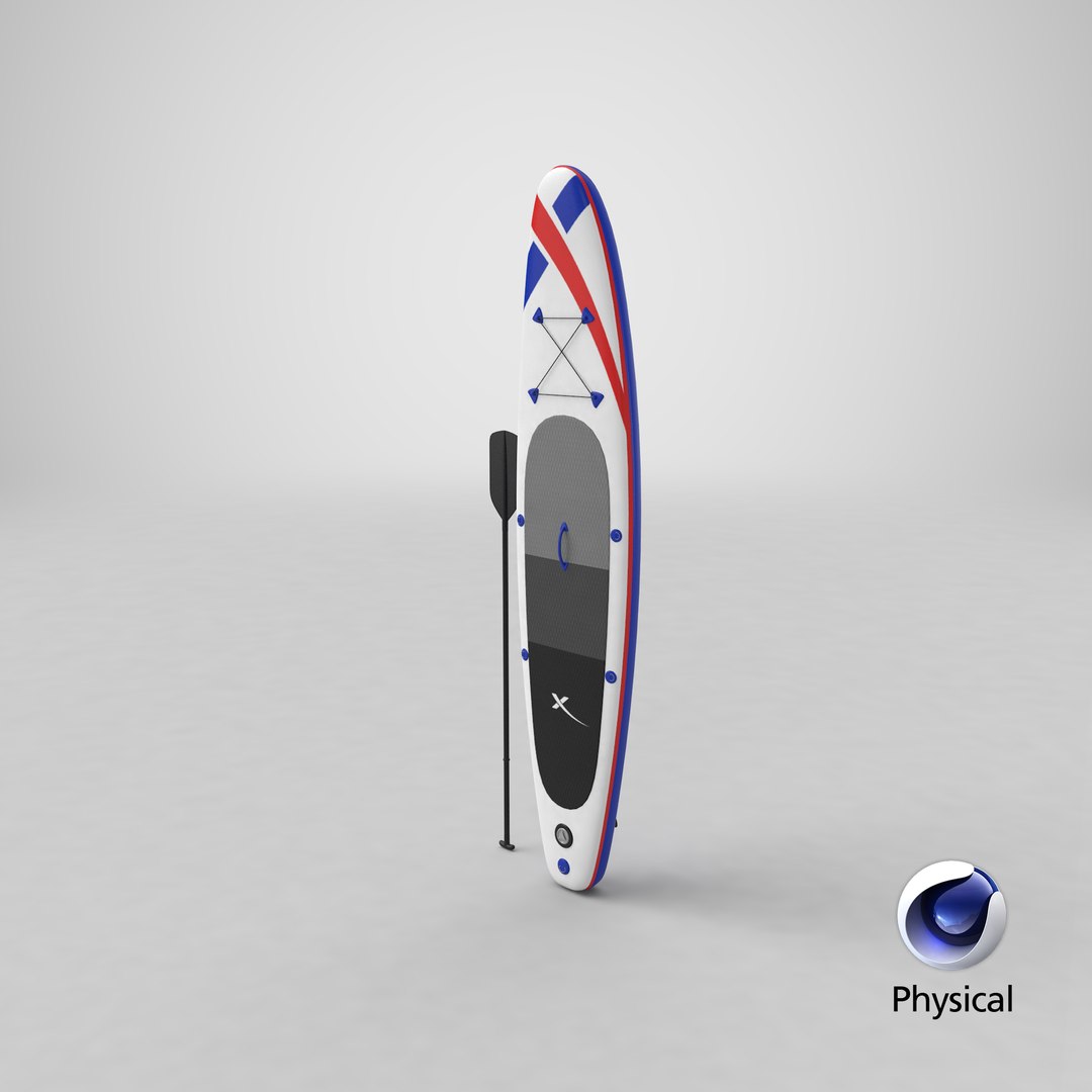 3D Stand Up Paddle Board 02 Model - TurboSquid 1912951
