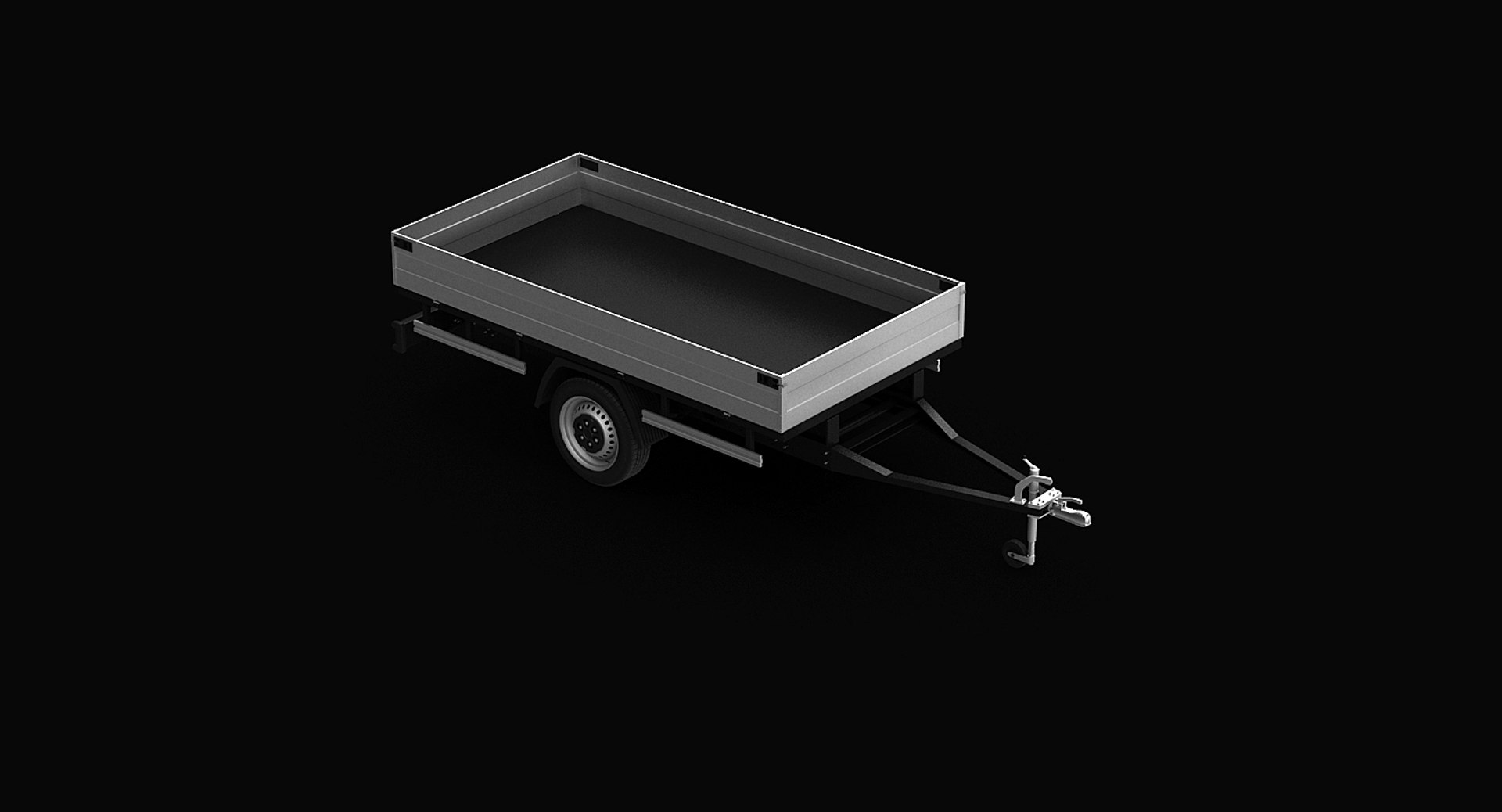 3d Model Transport Trailer