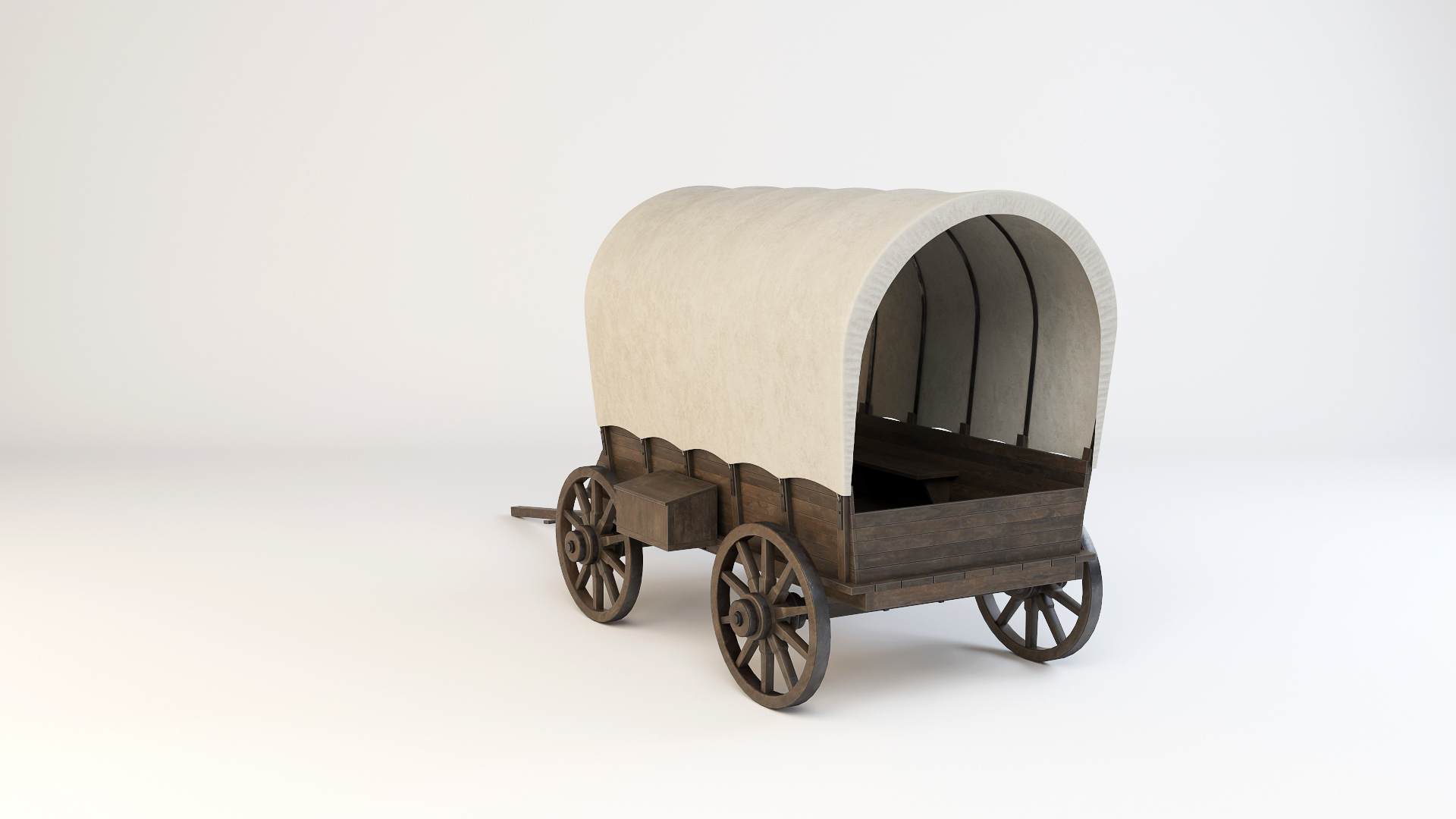 Medieval wagon 3D model - TurboSquid 1558528