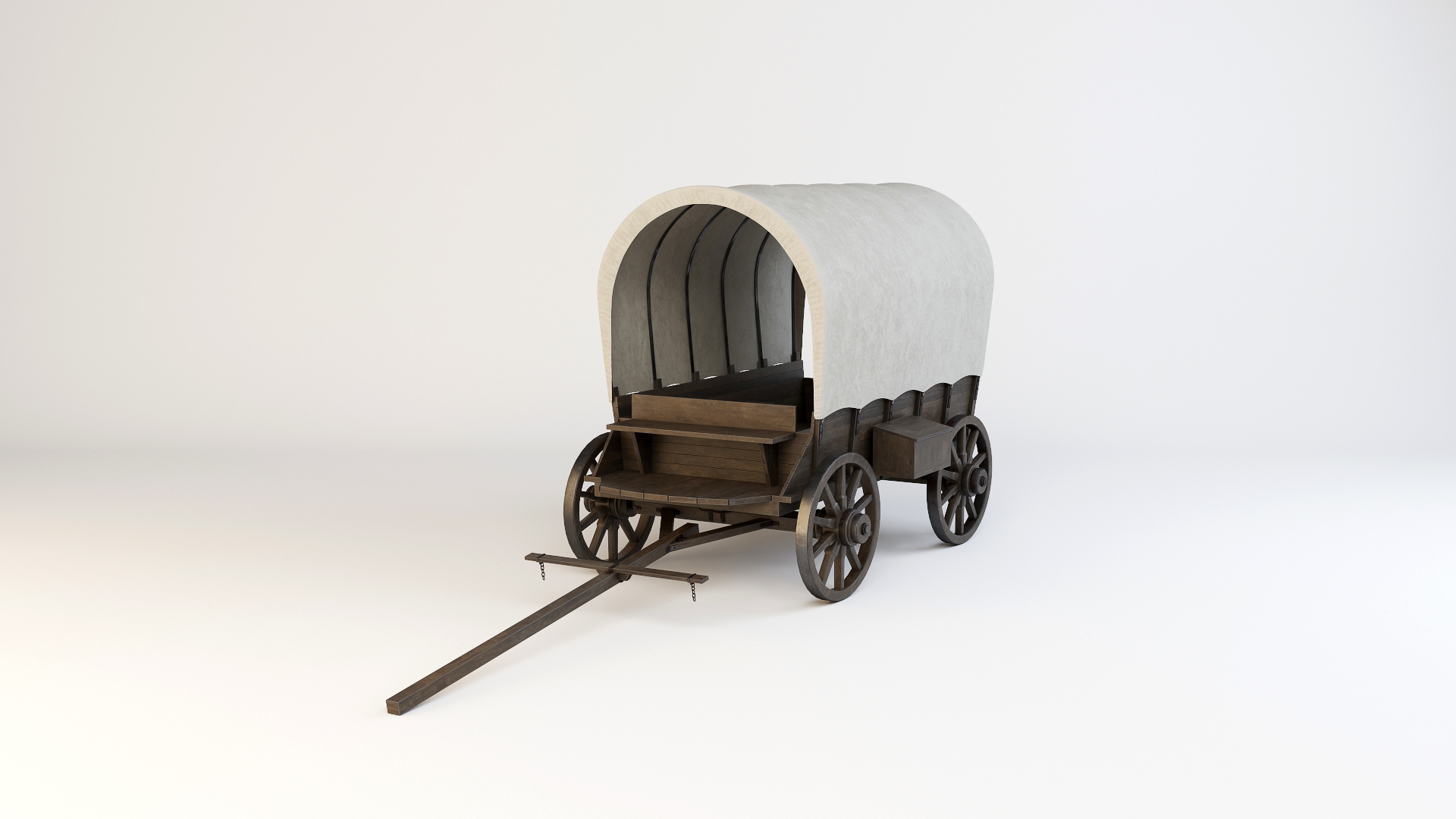 Medieval wagon 3D model - TurboSquid 1558528