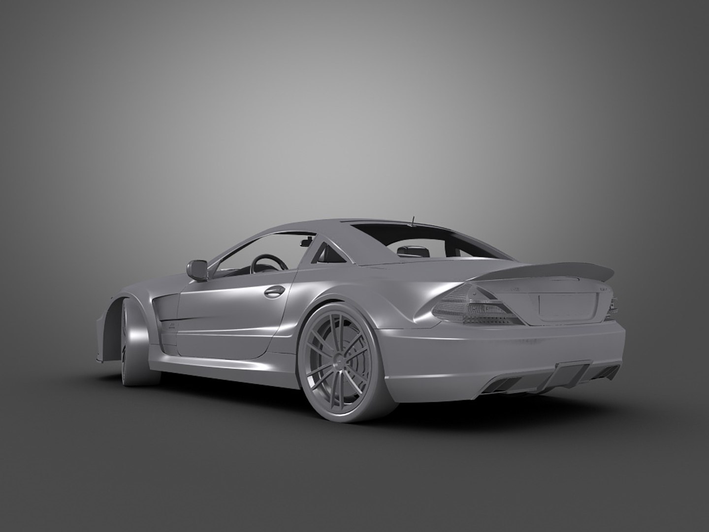 3d Mercedes Sl65 Amg