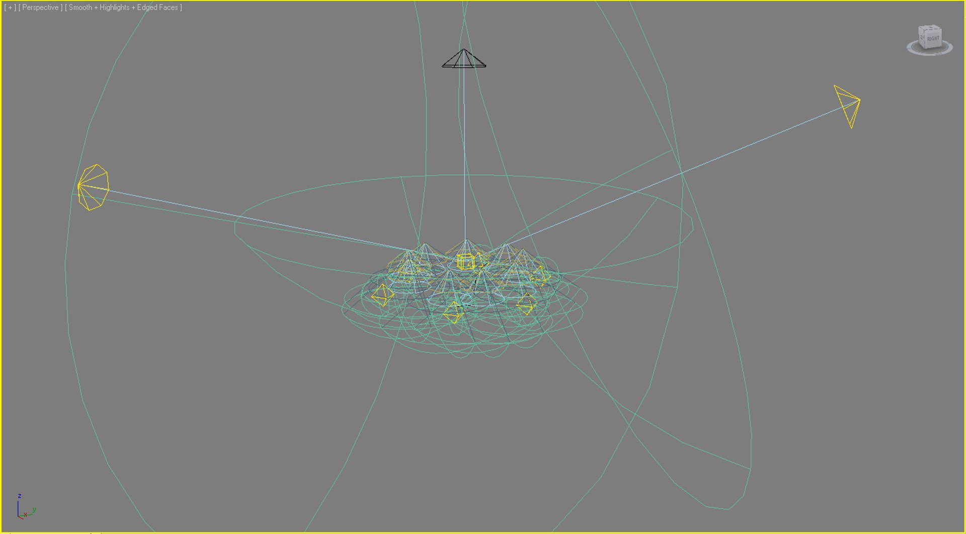 Carousel Trains 3d Model