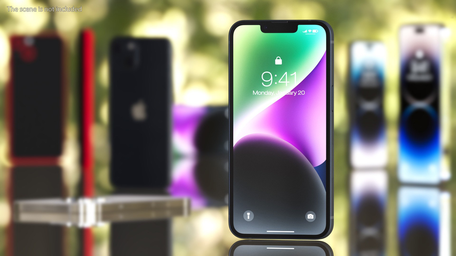 Apple IPhone 14 Midnight 3D Model - TurboSquid 1980792