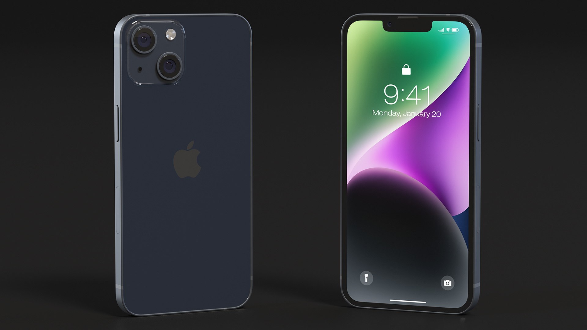 Apple IPhone 14 Midnight 3D Model - TurboSquid 1980792