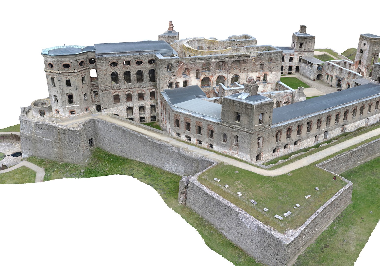 Castle Cross Ax 3D Model - TurboSquid 1715689