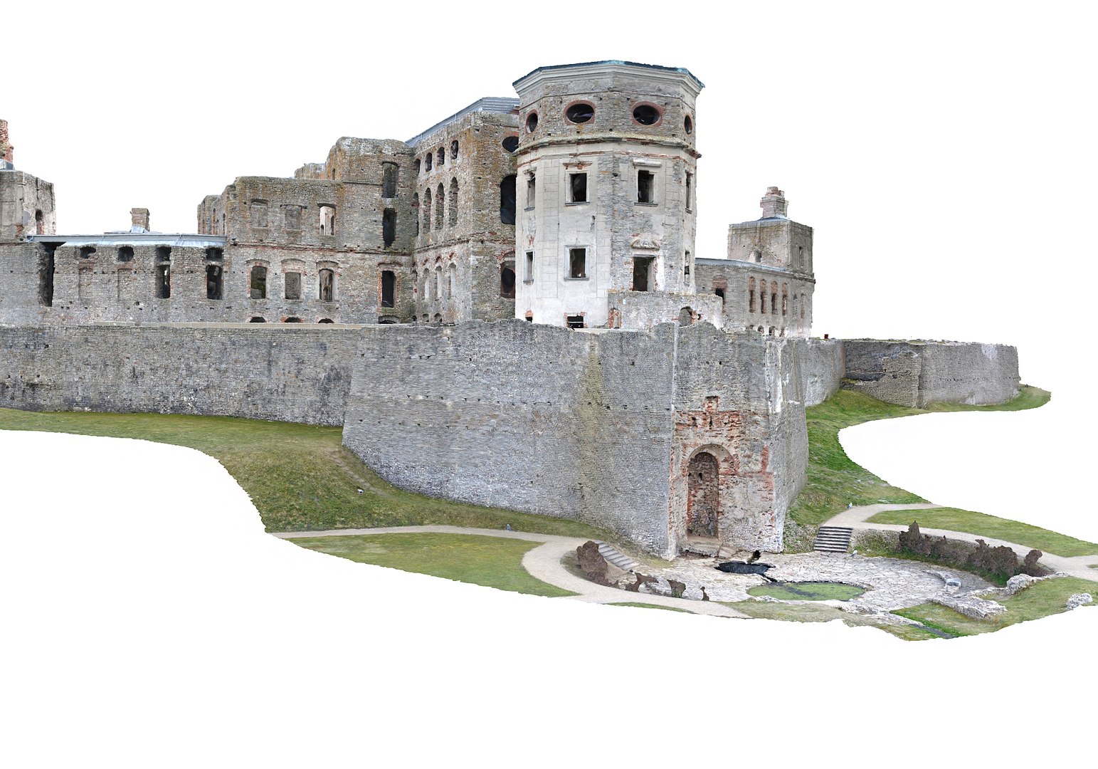 Castle Cross Ax 3D Model - TurboSquid 1715689