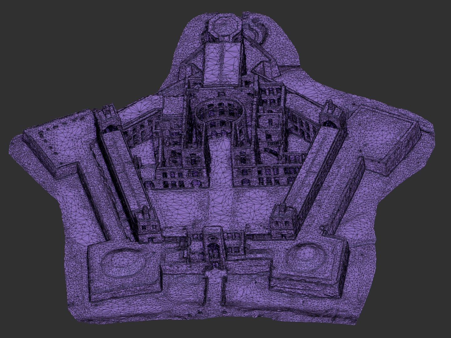 Castle Cross Ax 3D Model - TurboSquid 1715689