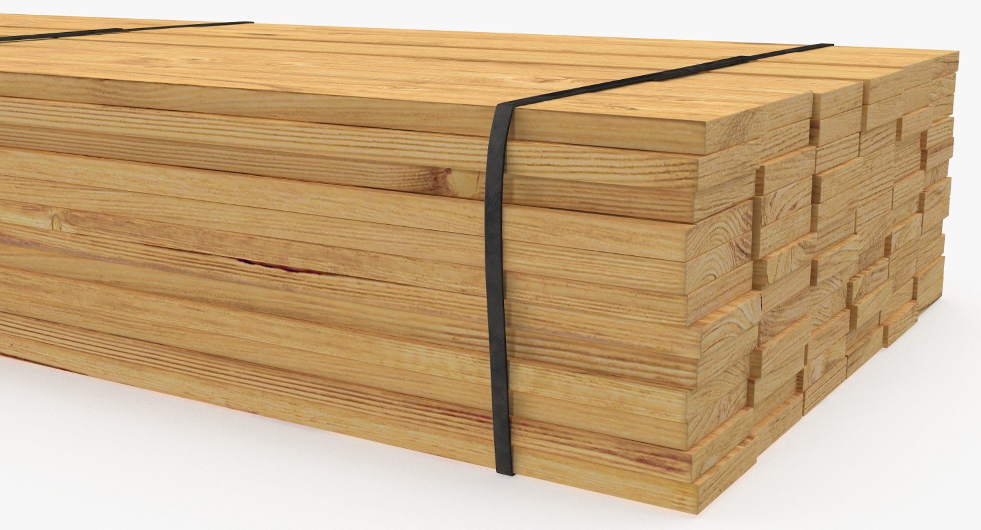 3D Industrial Lumber Package Model - TurboSquid 1297014