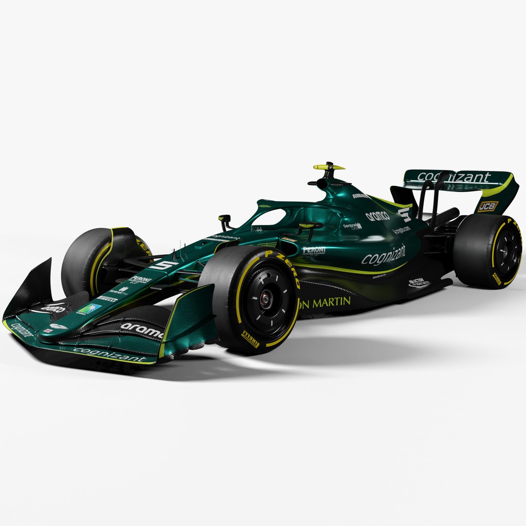 F1 2022 Aston Martin Livery 3D - TurboSquid 1870960