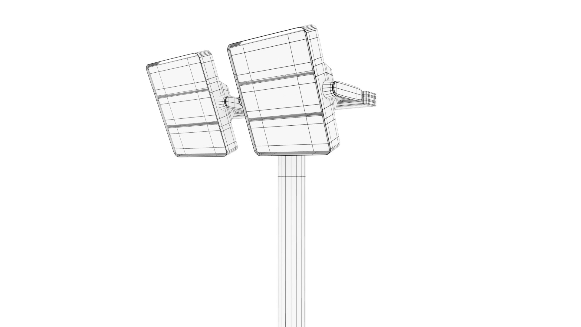 3D Lighting Tower 01 - TurboSquid 2080426
