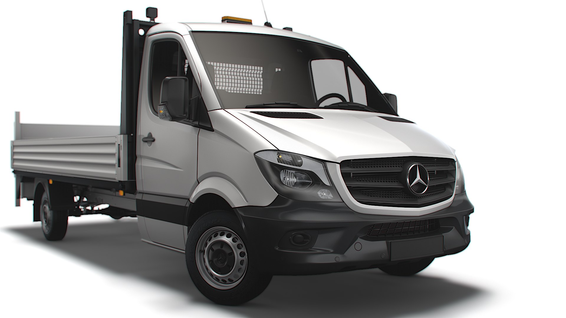 Mercedes Benz Sprinter Dropside Tail Lift 2018 3D Model - TurboSquid ...