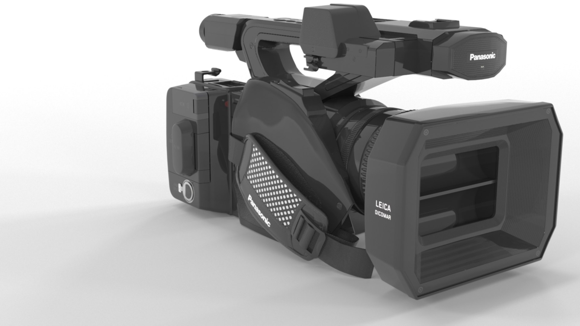 3D Panasonic Ag-UX90 4K Professional Camcorder - TurboSquid 2234649