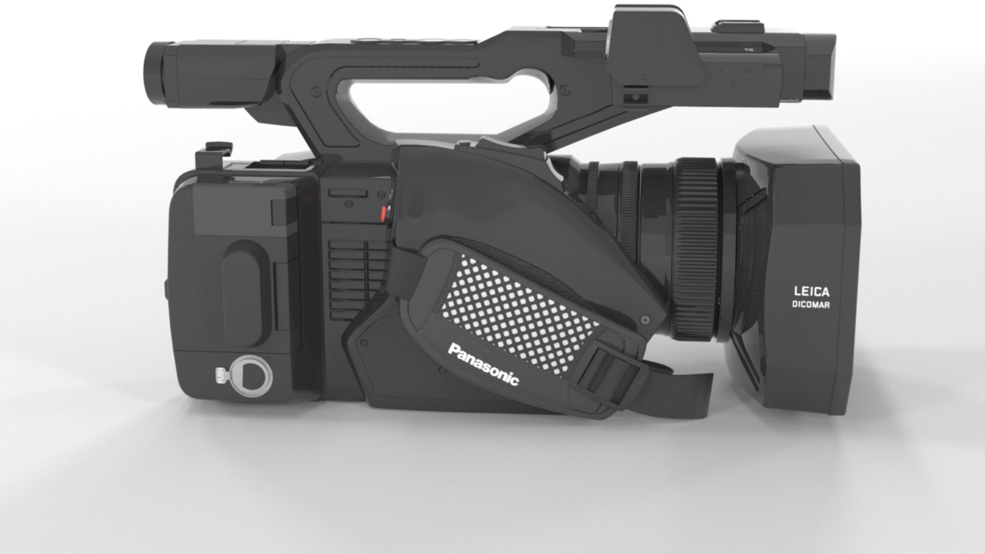 3D Panasonic Ag-UX90 4K Professional Camcorder - TurboSquid 2234649