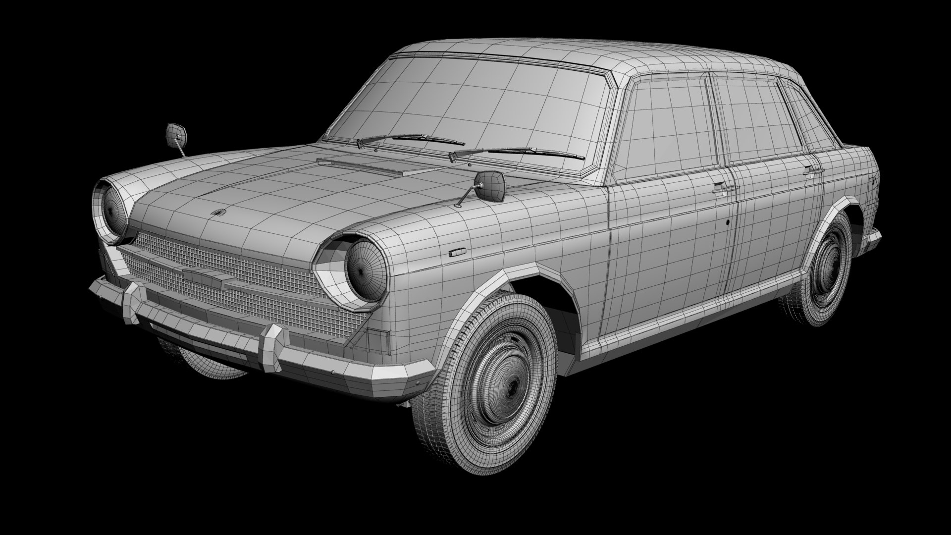 Austin 1800 3D Model - TurboSquid 2103992