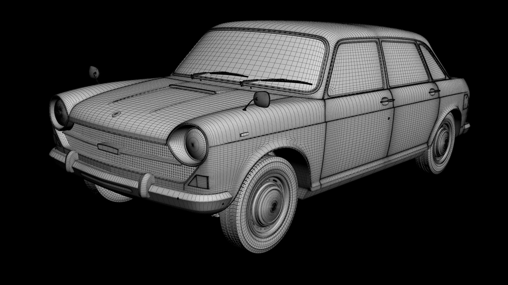 Austin 1800 3D Model - TurboSquid 2103992
