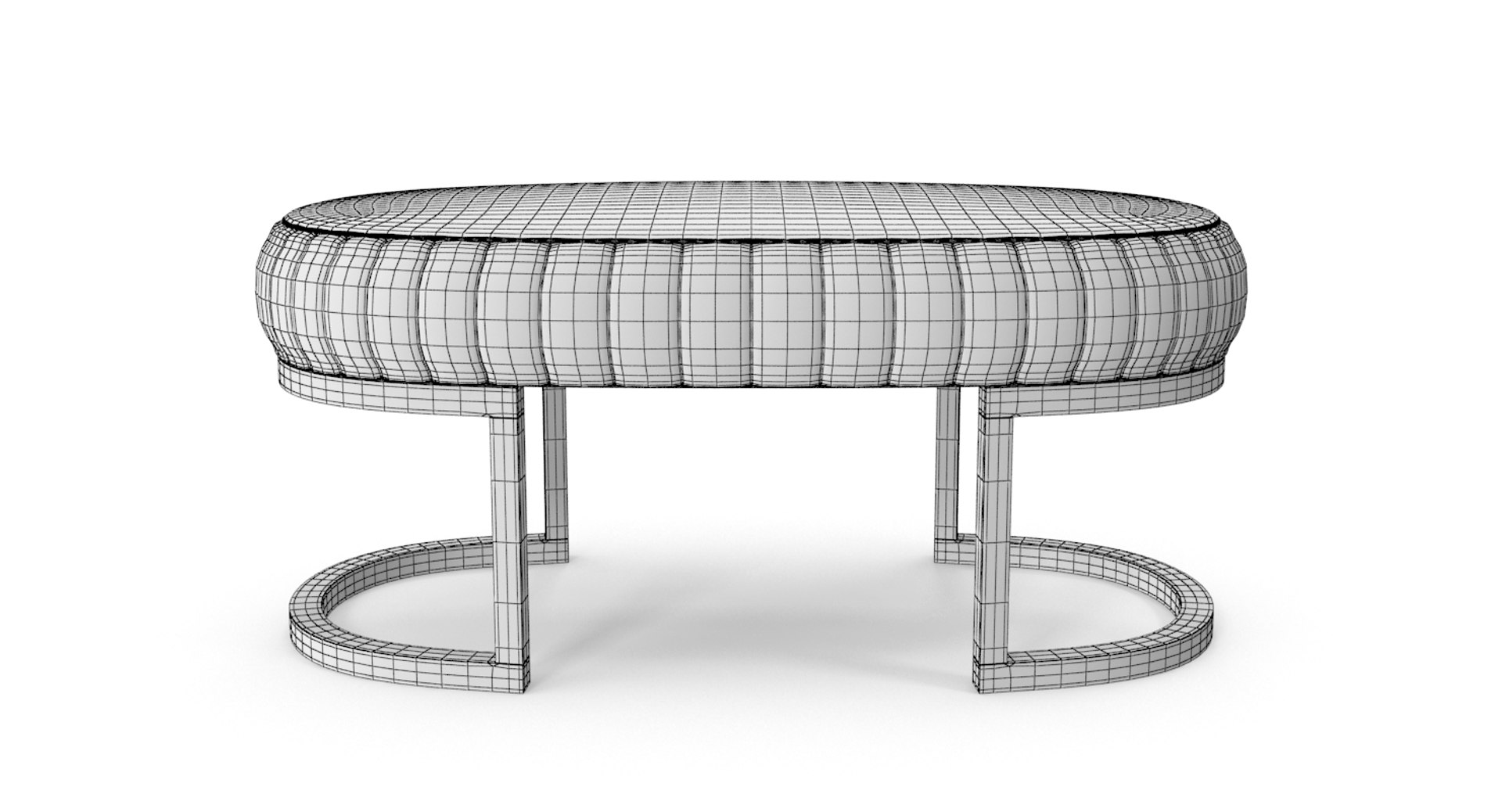 Bubble Bench 3D Model - TurboSquid 1435086