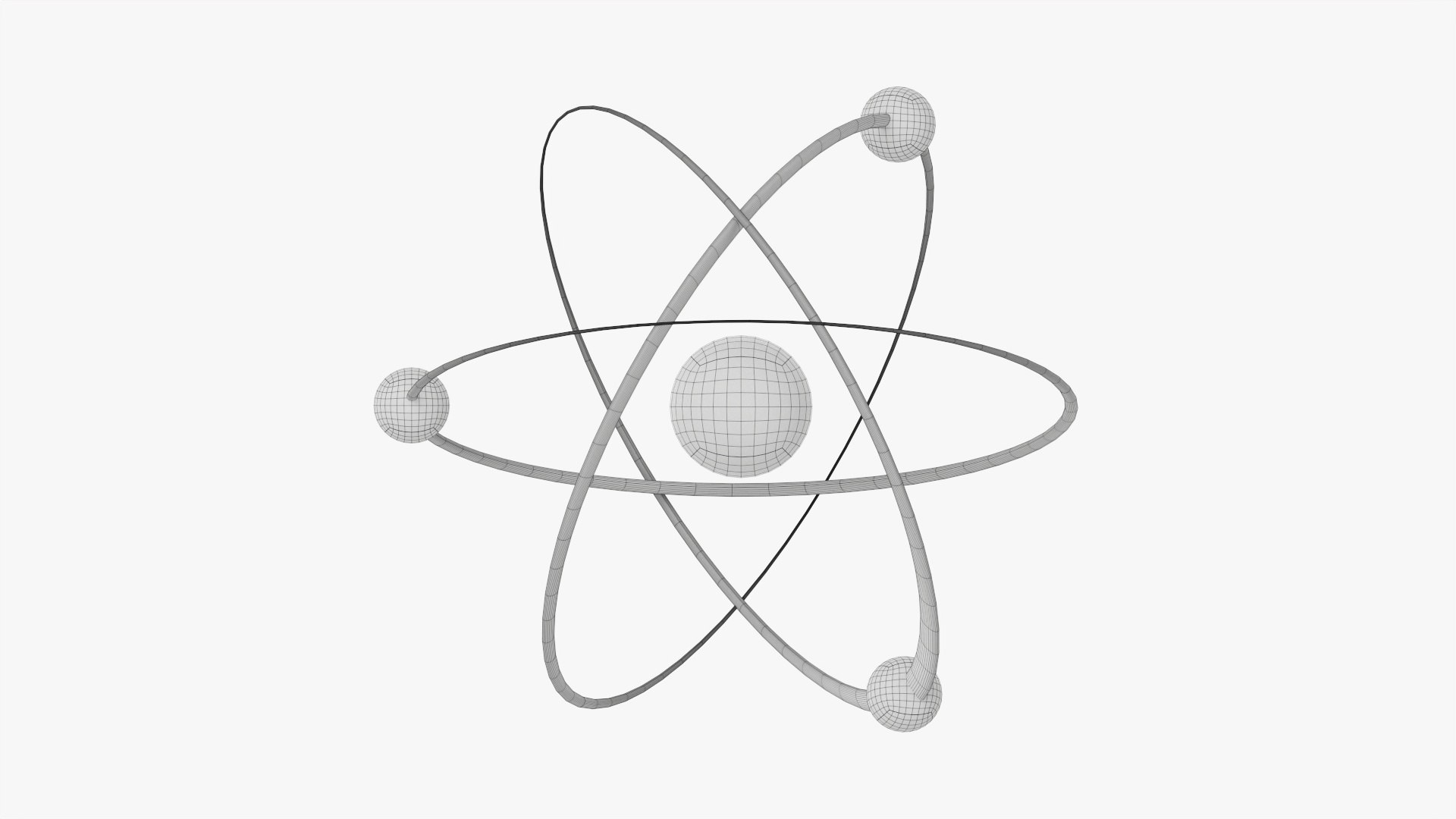 3d Planetary Atomic Model 03 Turbosquid 1754349