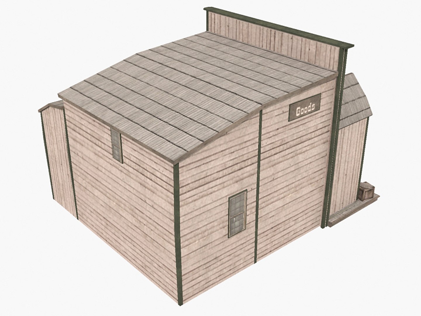Western Store 3d Model