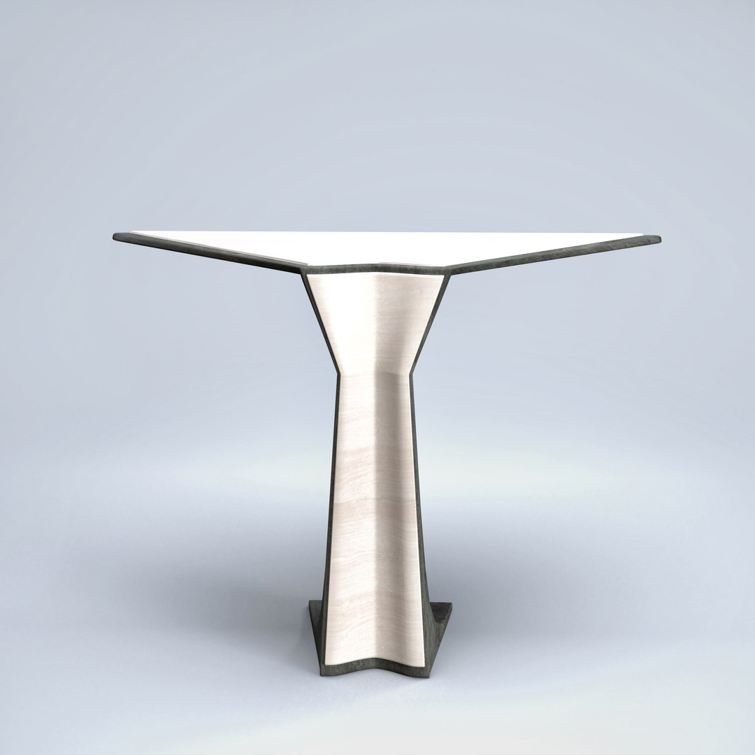 Modern table 3D model - TurboSquid 1631813